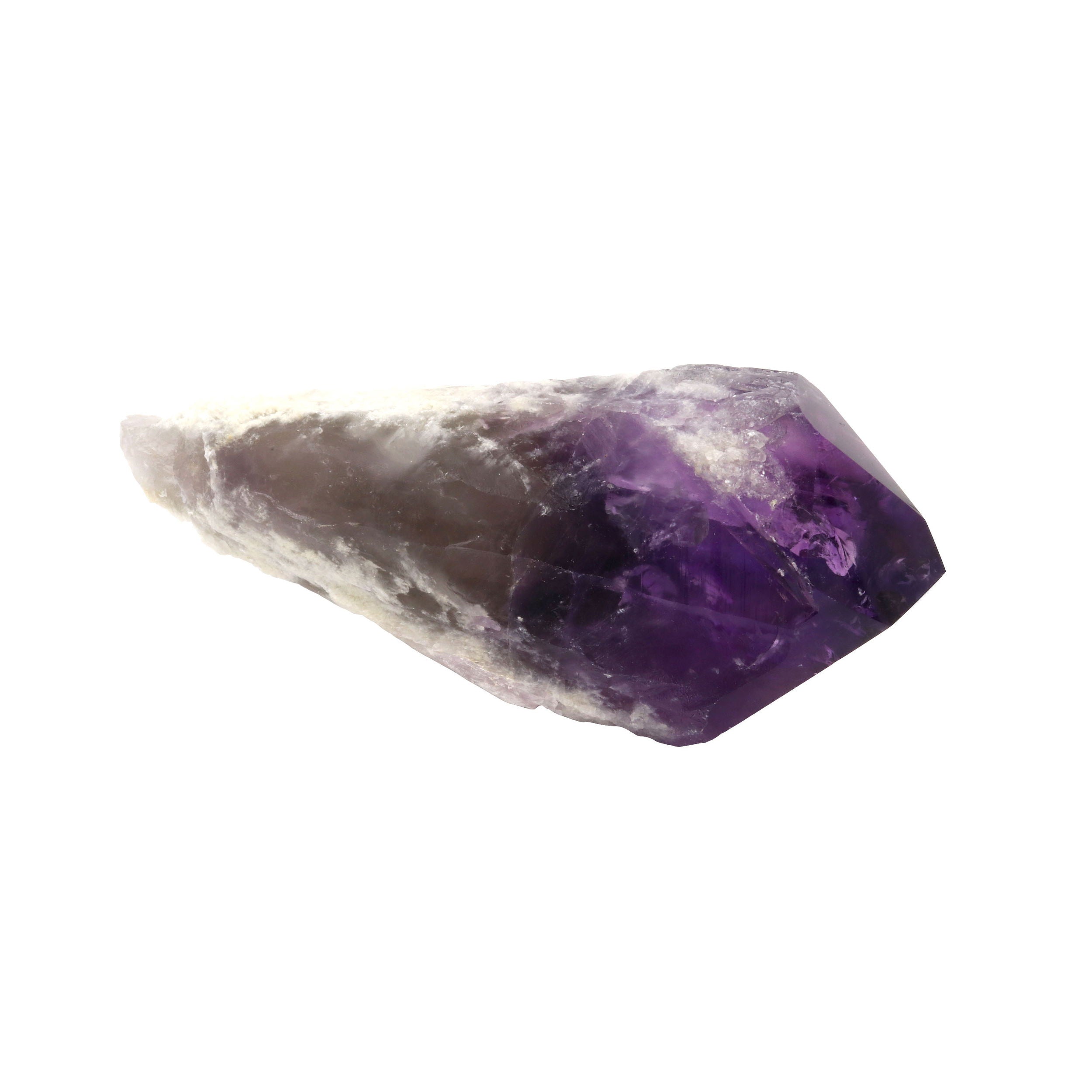 Bahia Amethyst Crystal Point with Phantom Inclusions – Harmonic Life